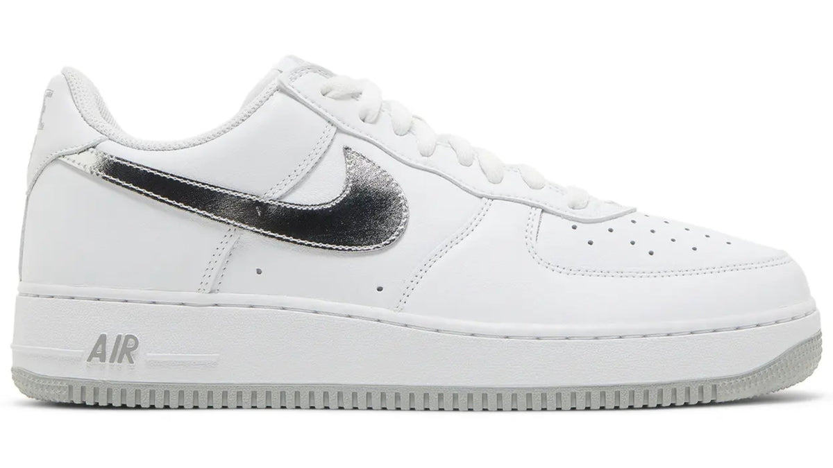 Nike Air Force 1 '07 Low Color of the Month White Metallic Silver ...