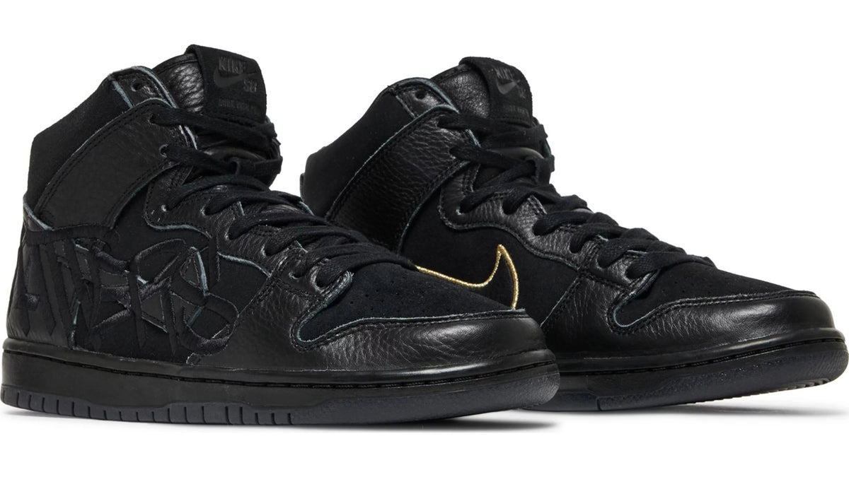 Nike SB Dunk High FAUST Black Gold – Sole Stadium